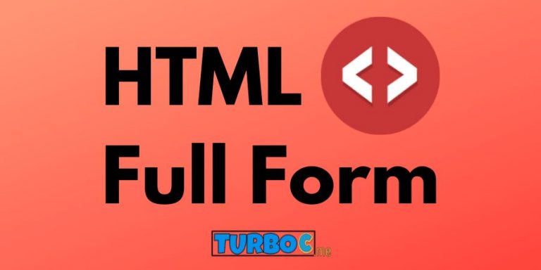 What is the full form of HTML? - Page Start