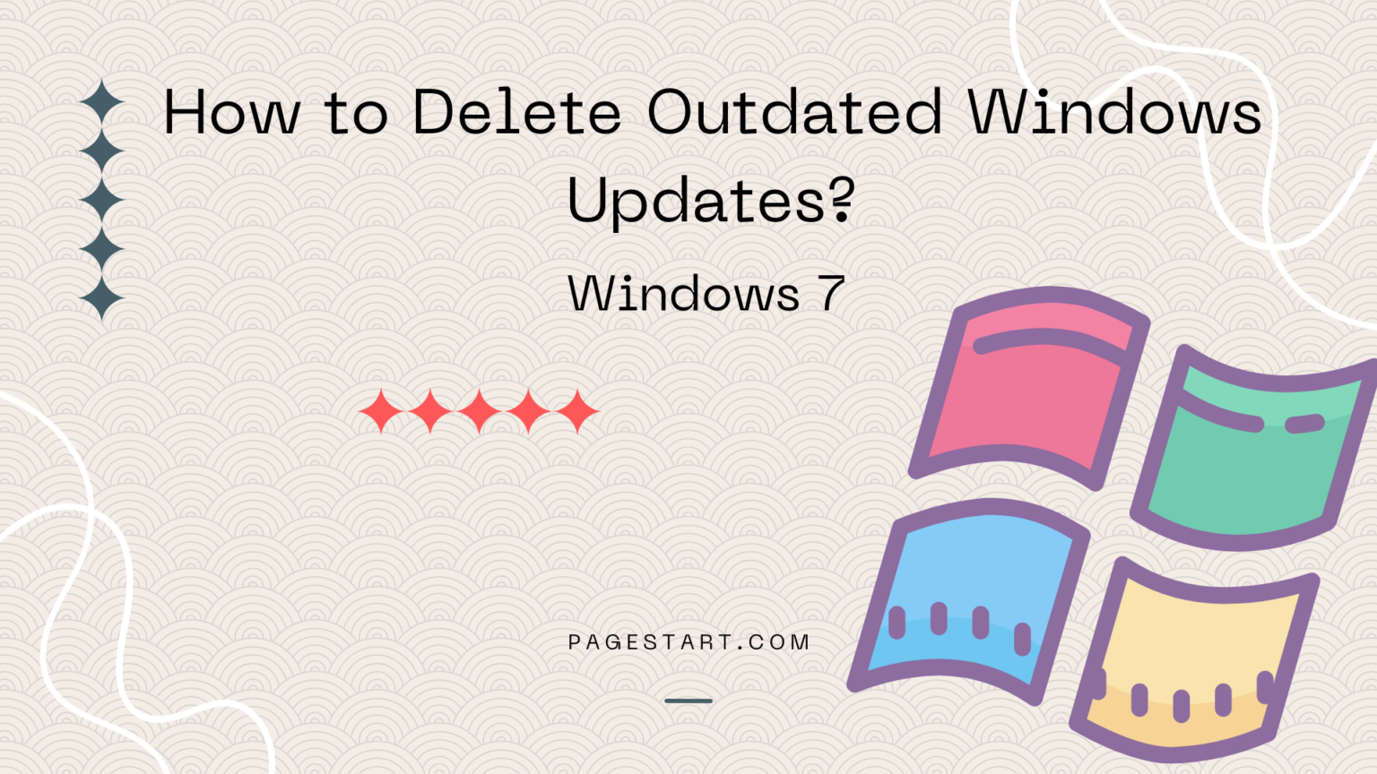 Windows 7 - How to Delete Outdated Windows Updates