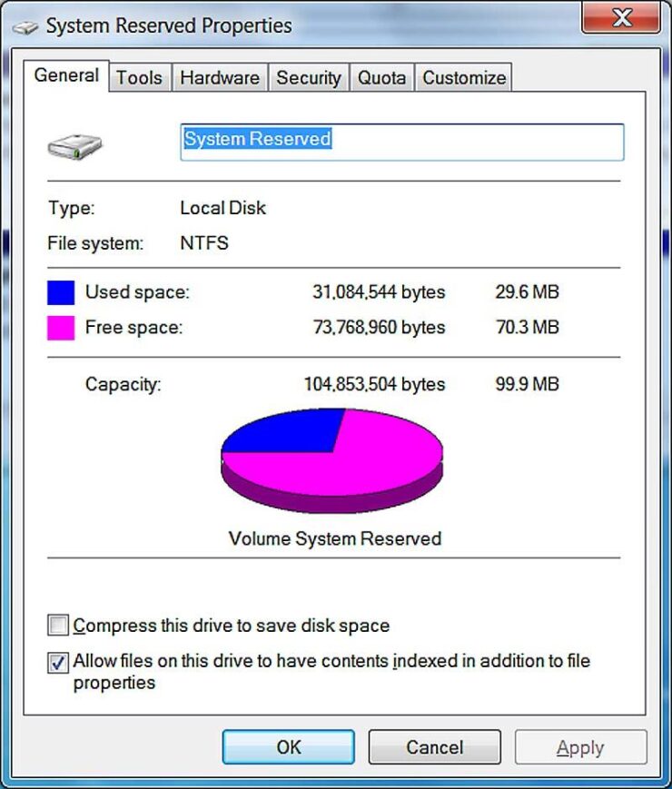 Windows 7 - Backup and Restore Error code: 0x81000033